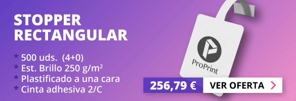 Imprimir Stoppers Publicitarios para Lineal | ProPrintweb