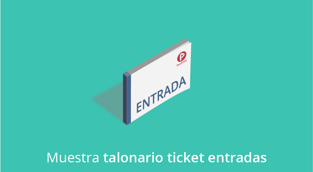 Talonarios de Tickets y Entradas Impresión Online | ProPrintweb