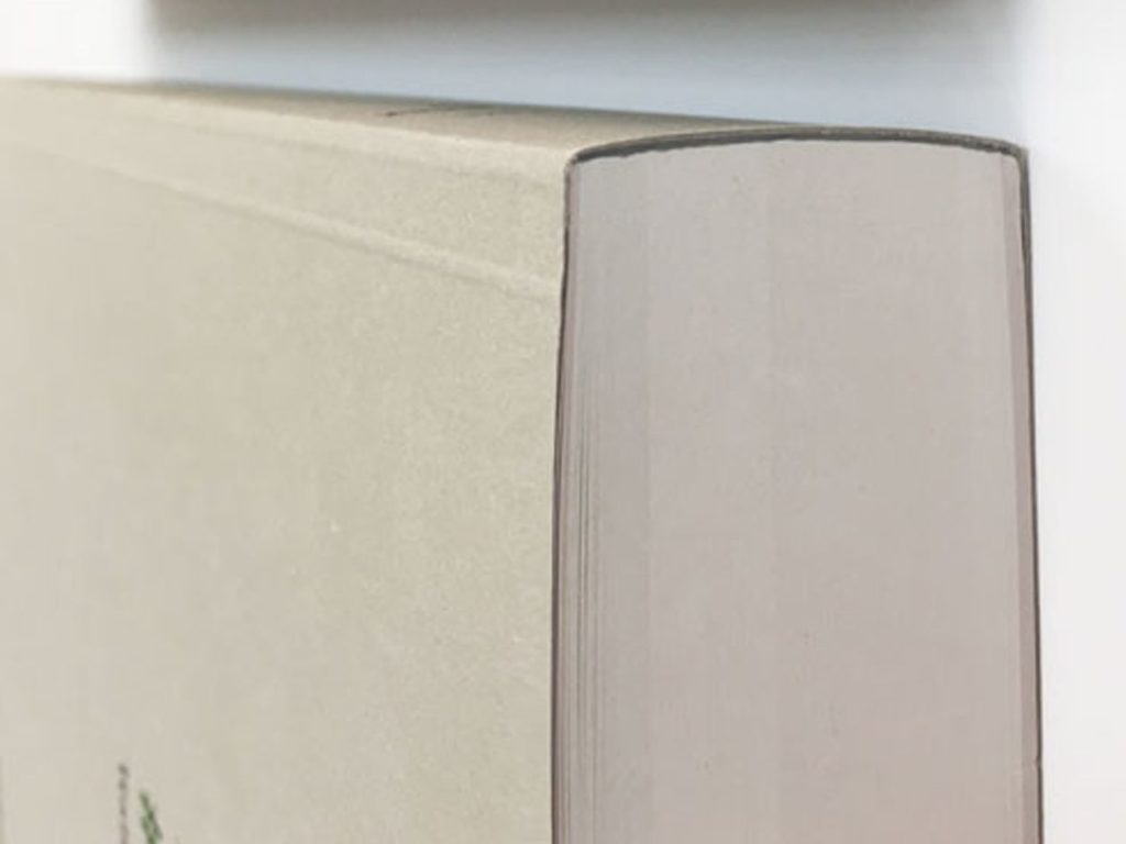 La encuadernación fresada o rustica fresada