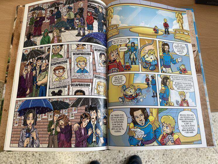 ¿Qué características técnicas tiene un cómic?