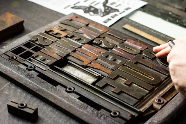 ¿Qué es la impresión tipográfica? Características y tipologías.