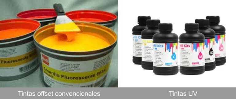 ¿Qué son las tintas UV?